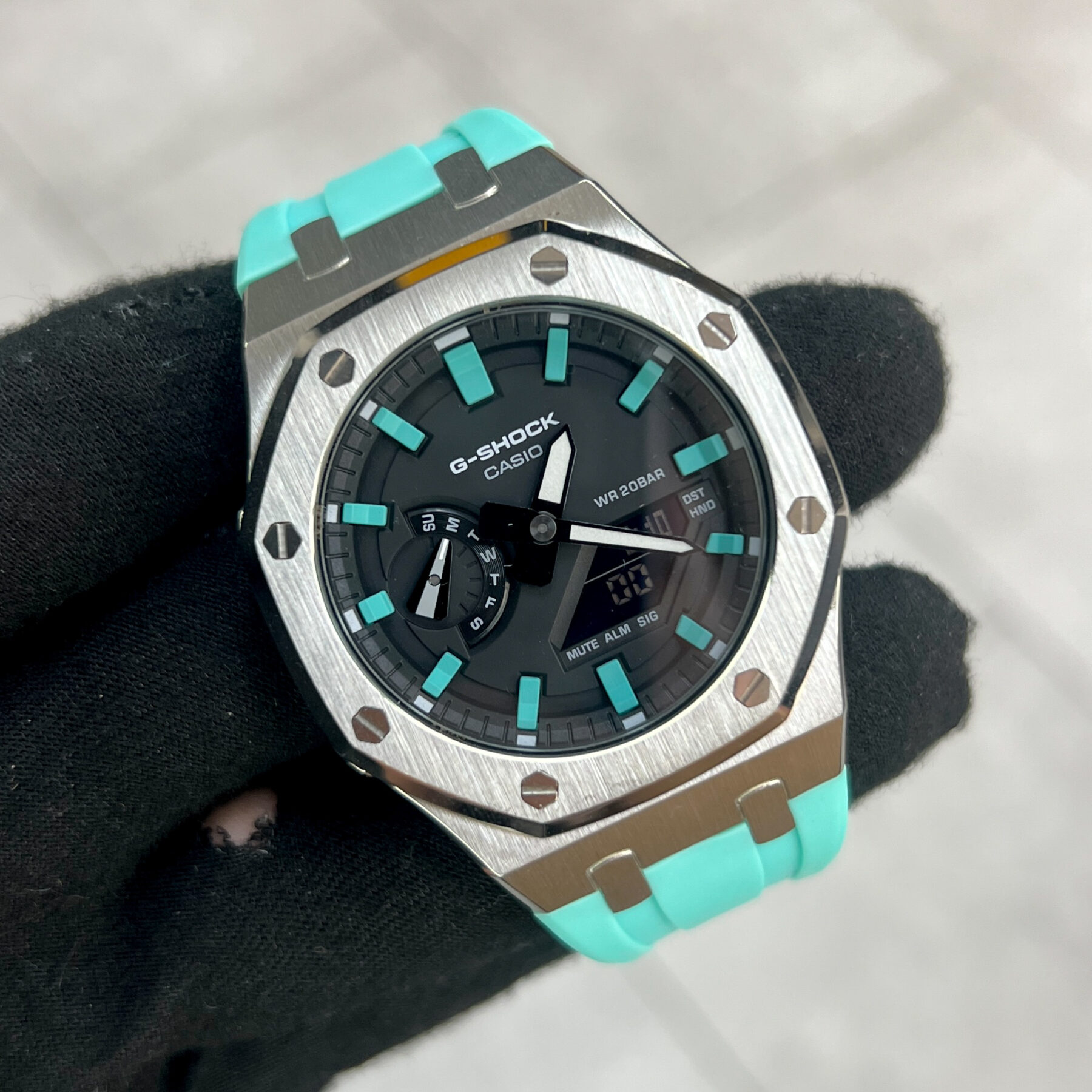 G-SHOCK CUSTOM CASIOAK TIFFANY – Vendere Timepieces