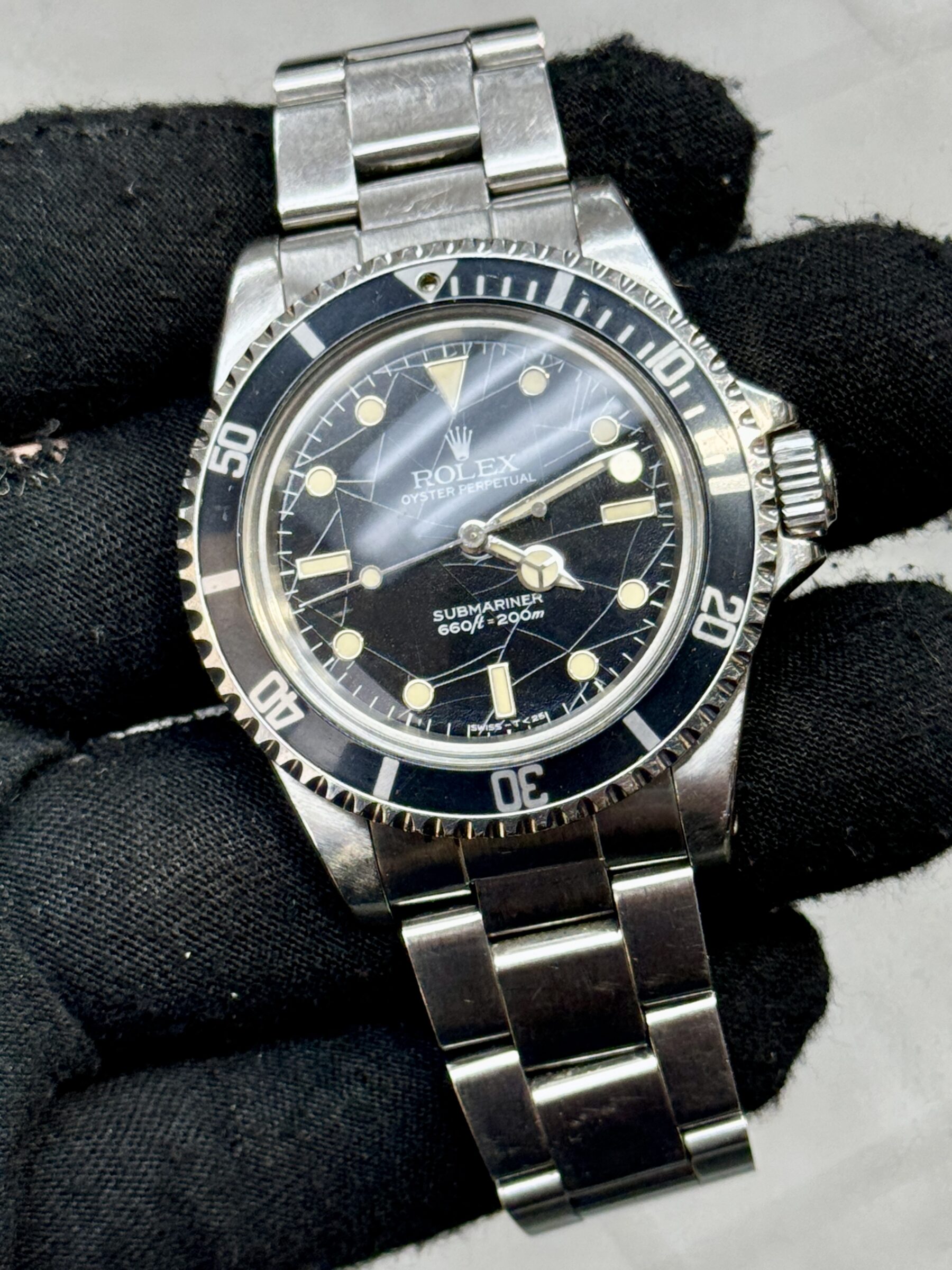 1984 ROLEX SUBMARINER NO DATE 5513 SPIDER DIAL – Vendere Timepieces
